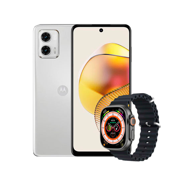 Combo Moto G73 128GB/8GB Ram Blanco + Smartwatch Ultra (Pantalla OLED) Motorola | Bodega Aurrera ...