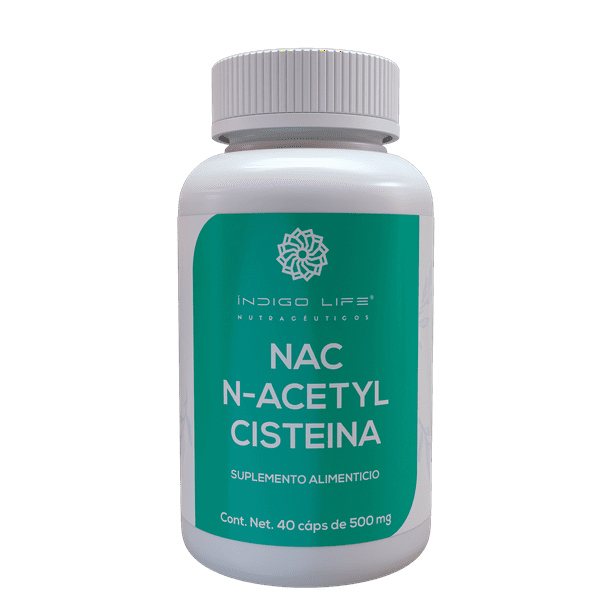 NAC N-Acetyl Cisteina 40 Capsulas veganas de 500 | Bodega Aurrera en línea