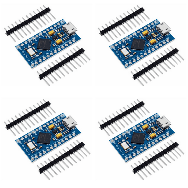 4uds. Pro Micro Module Board ATmega32U4 5V/16MHz para Arduino IDE V1.0. ...