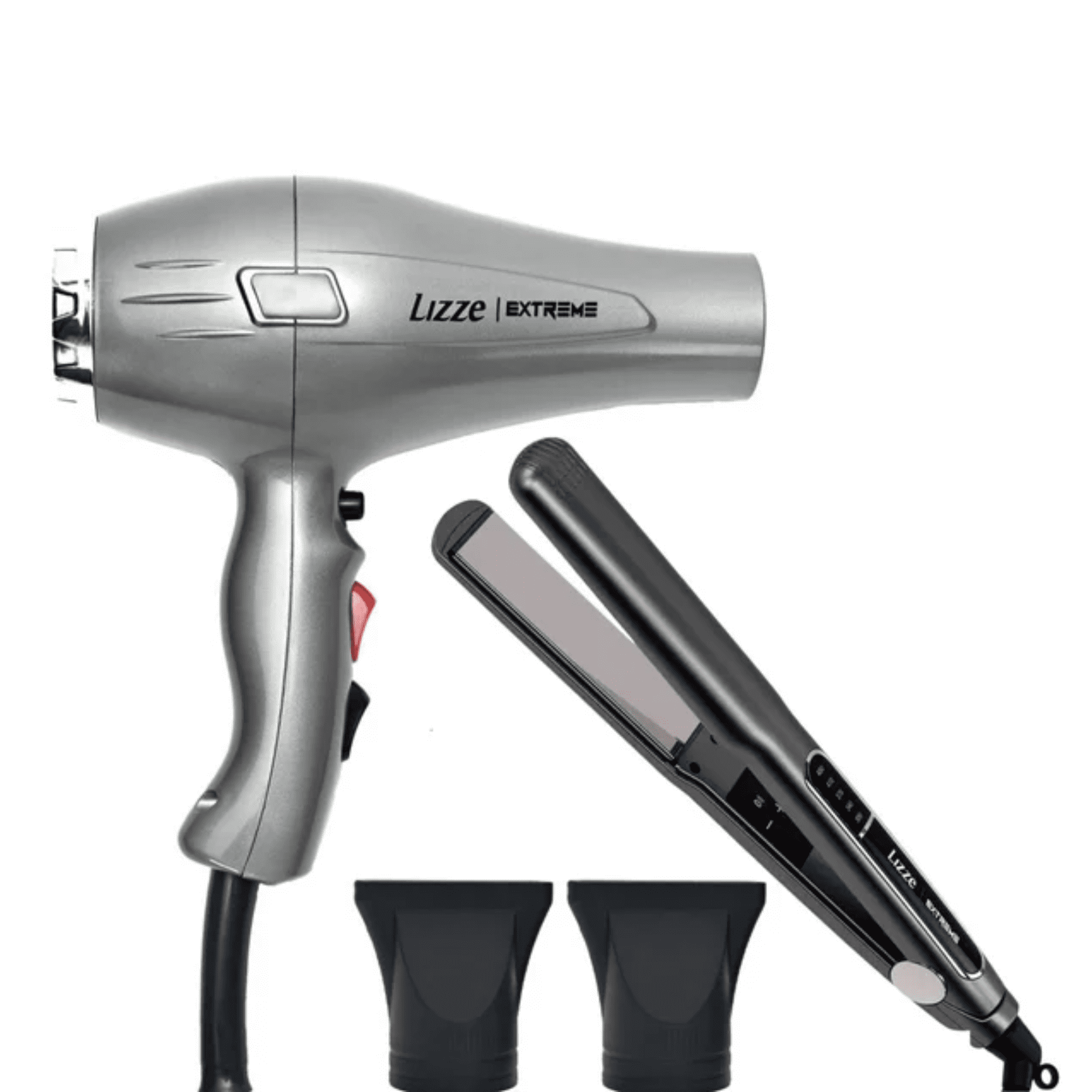 Plancha Lizze Extreme 480f + Secadora De Cabello Lizze Extreme | Bodega ...