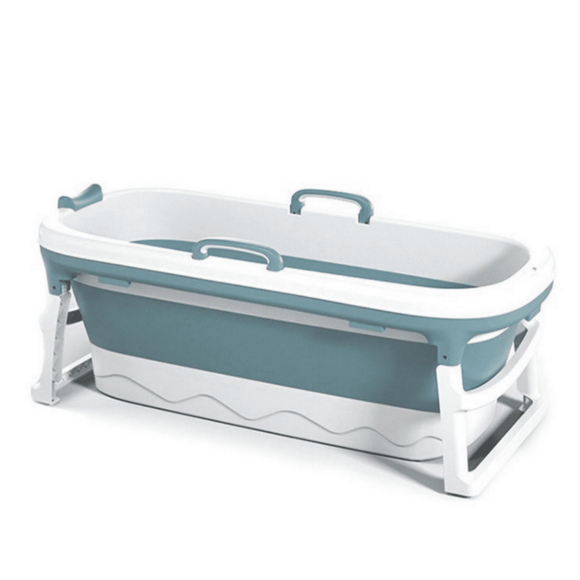 Tina Plegable Mediana Sin Tapa Azul Calidad Mima2 Mima2 8822Az ...