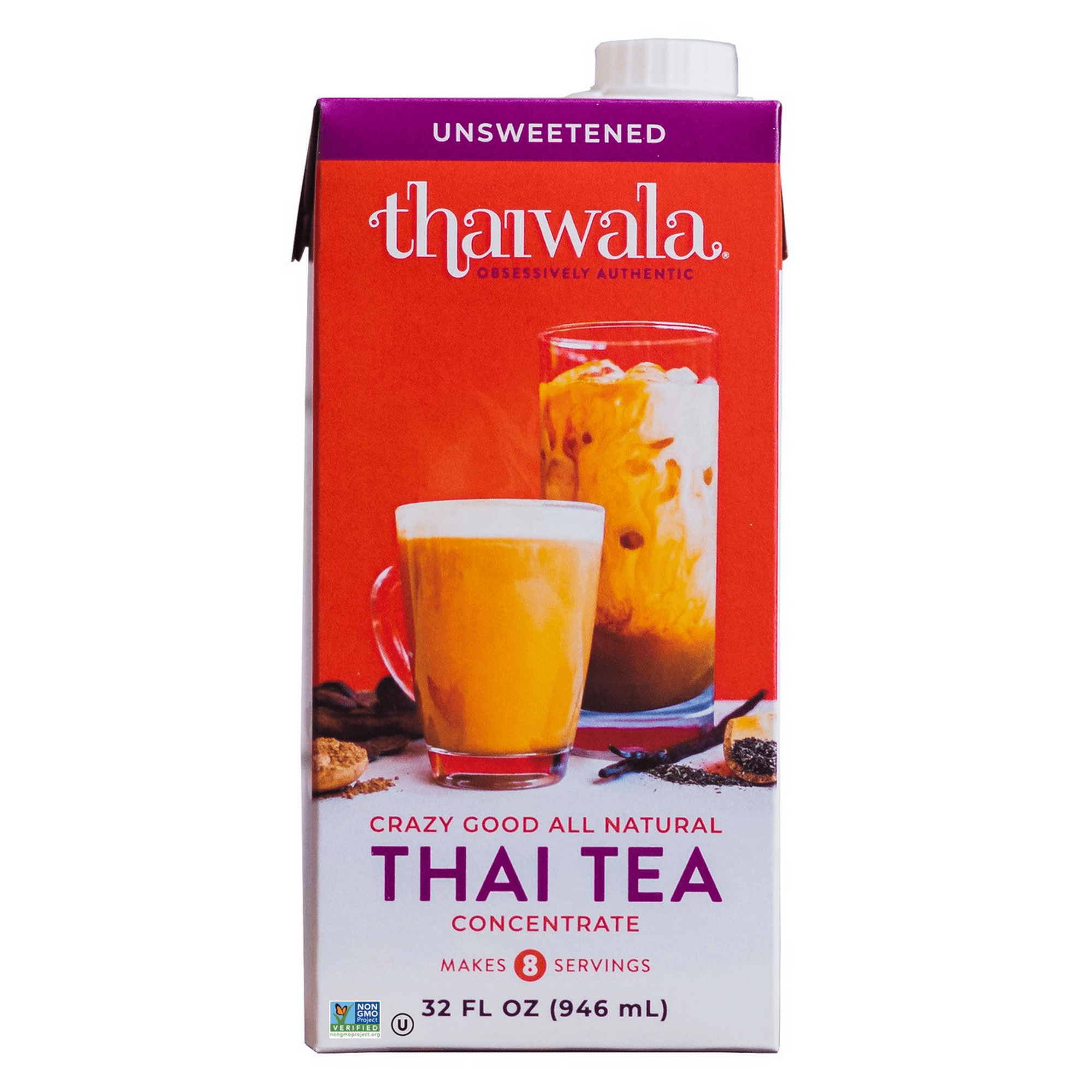 THAIWA THAI TEA UNSW CON ( 6 X 32 OZ ) | Walmart en línea
