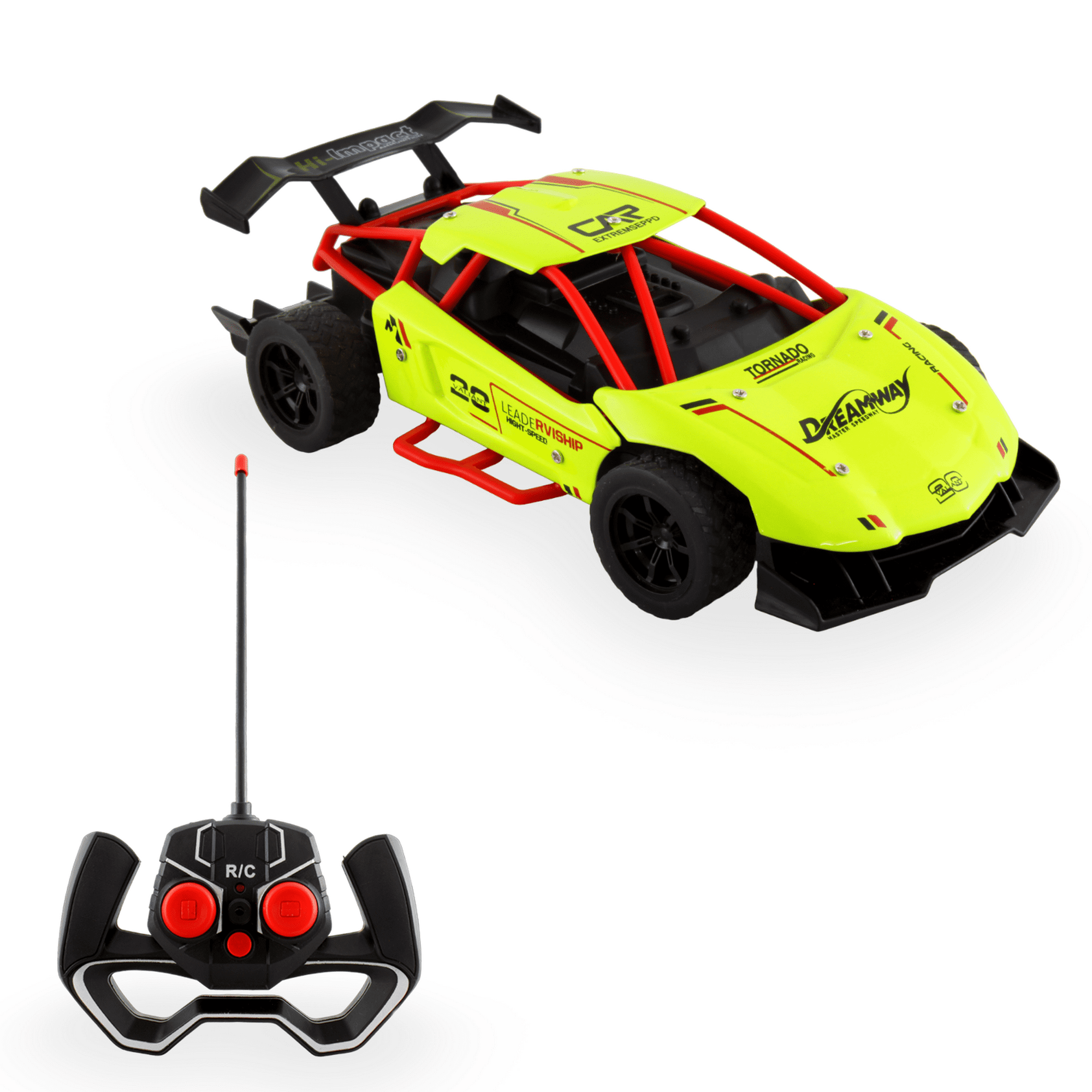 Carro de Control Remoto de Alta Velocidad Metal Escala 1:18 verde ...