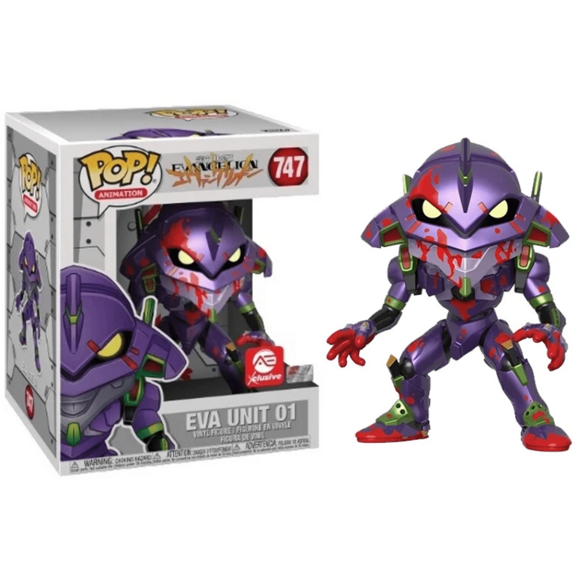 Funko Pop Animation: Evangelion- 6" EVA Unit 01 (Bloody) Ae Exclusive ...