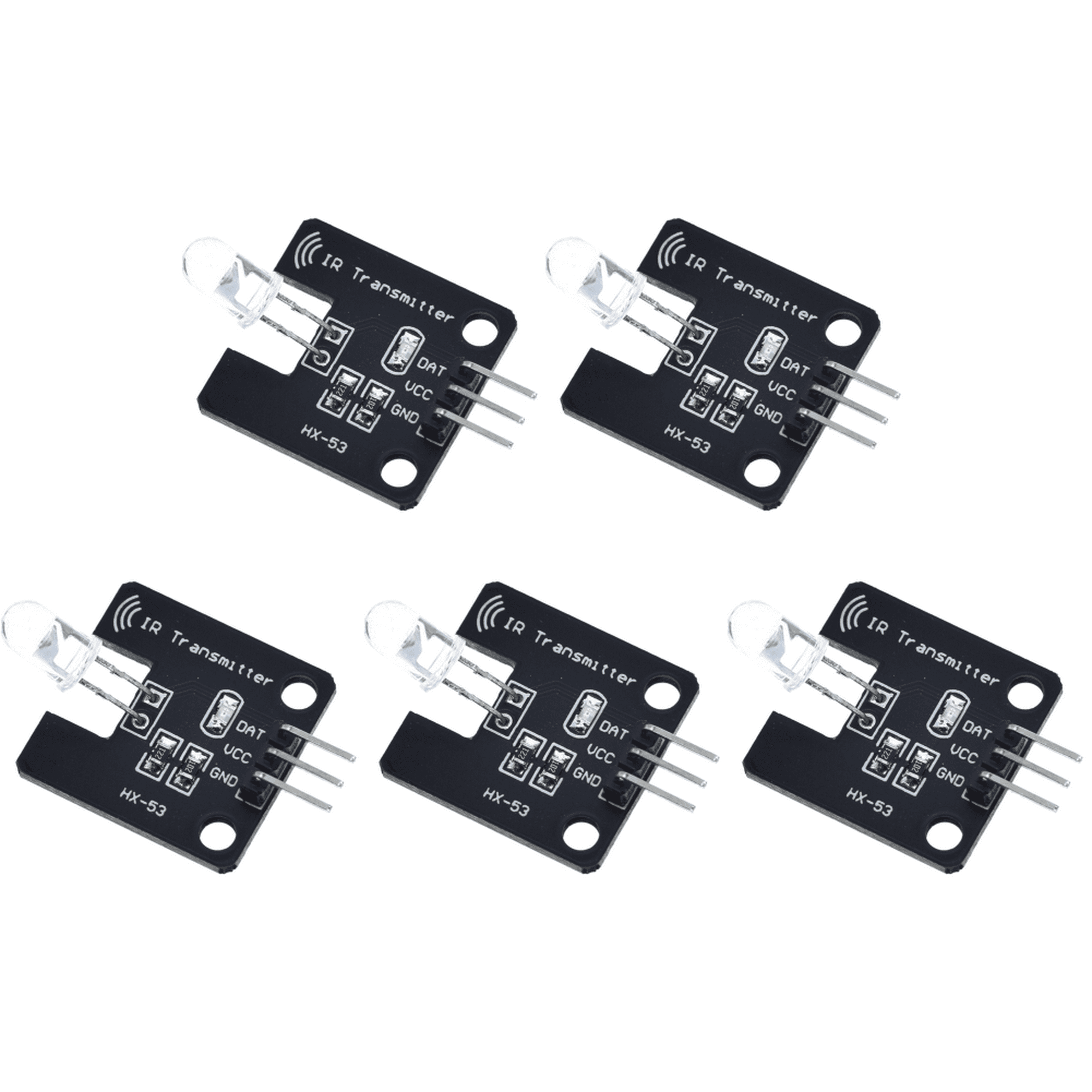 5uds. Módulo transmisor infrarrojo Digital de 38khz, módulo de Sensor ...