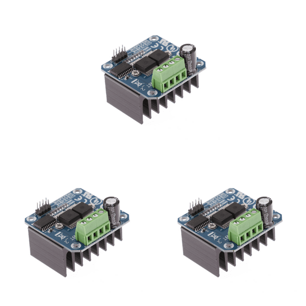 3uds. Doble BTS7960 Módulo de controlador de motor de alta potencia 43A ...