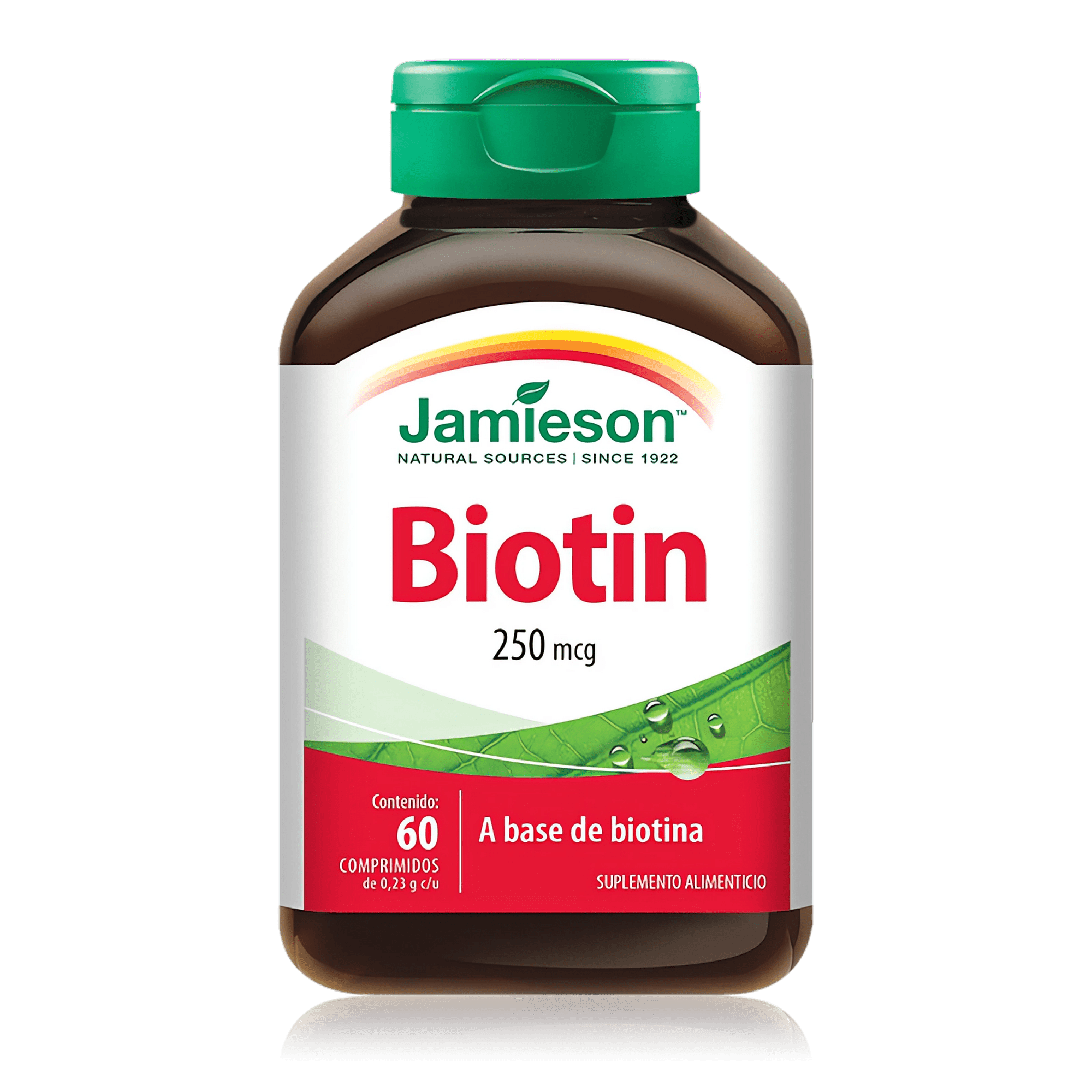 JAMIESON Biotin suplemento alimenticio 60 tabletas 250mg Jamieson ...