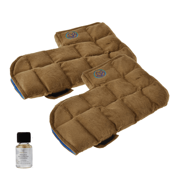 Compresas térmicas Par de compresas Para Pie y Tobillo. Elaborada con ...