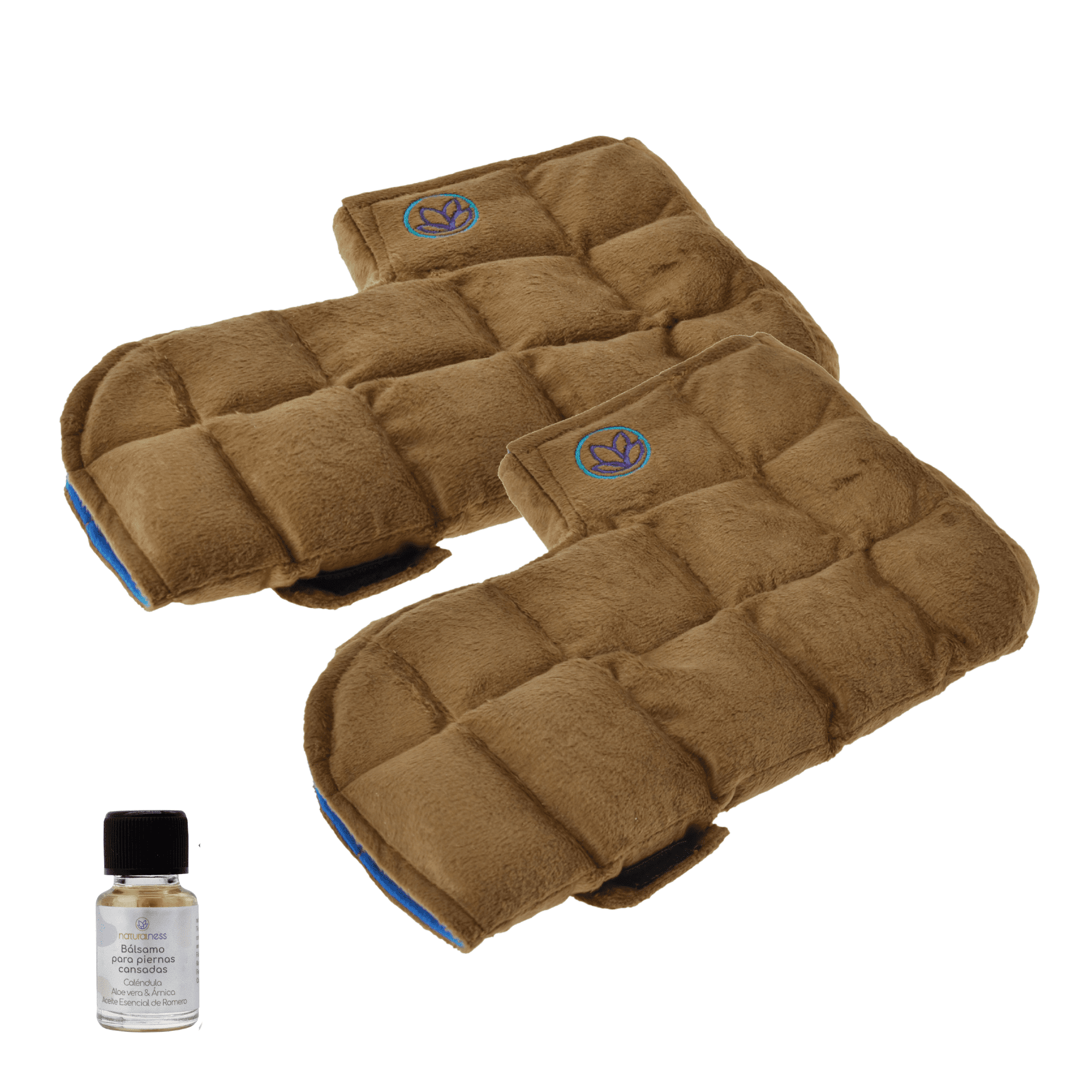 Compresas térmicas Par de compresas Para Pie y Tobillo. Elaborada con ...