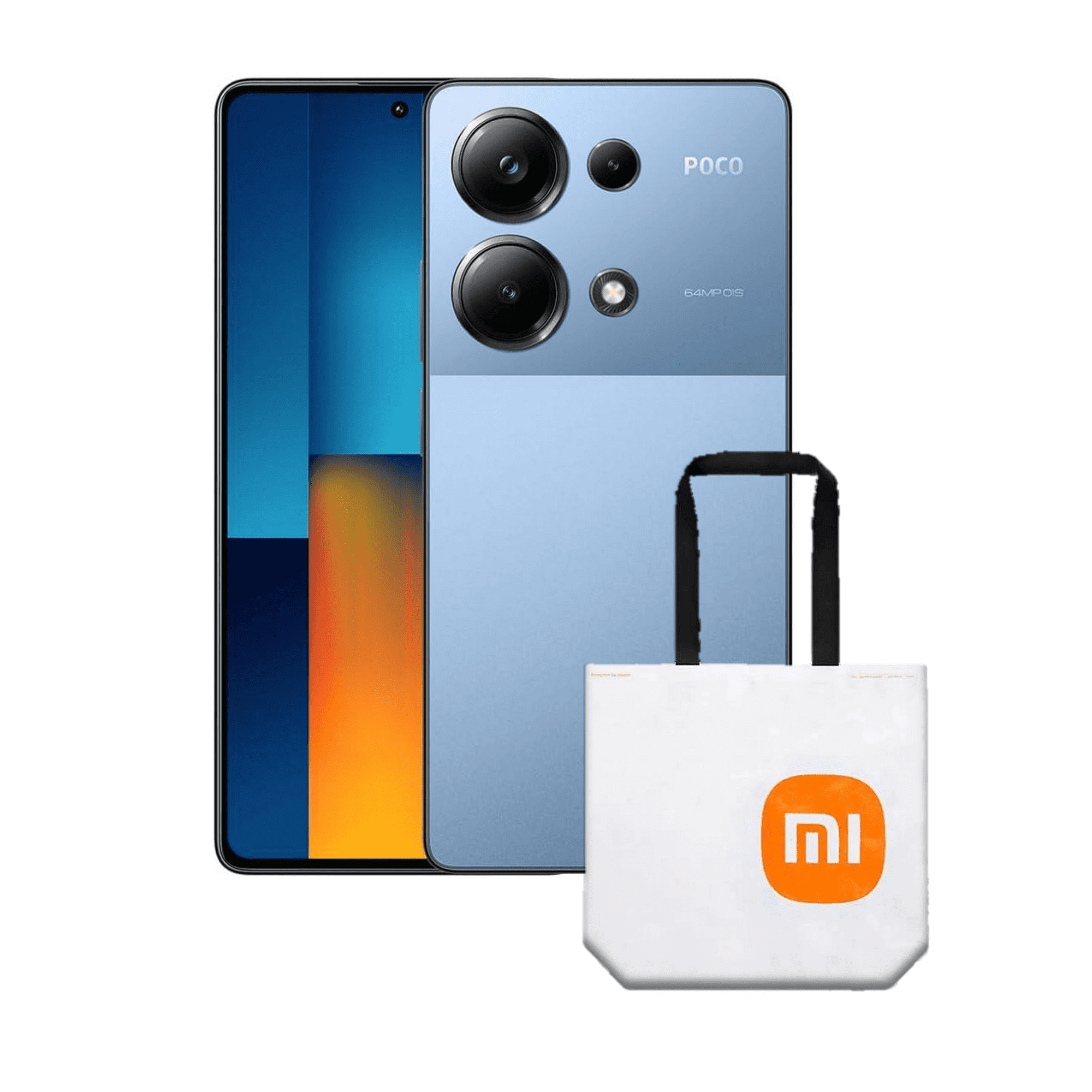 Smartphone XIAOMI Poco M6 Pro 12GB RAM 512GB Azul + Reusable bag ...