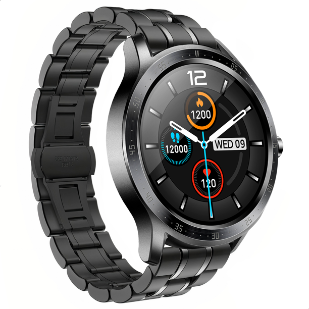 Smartwatch BINDEN SKY 5 Notificaciones Deportes Metálico negro Binden ...