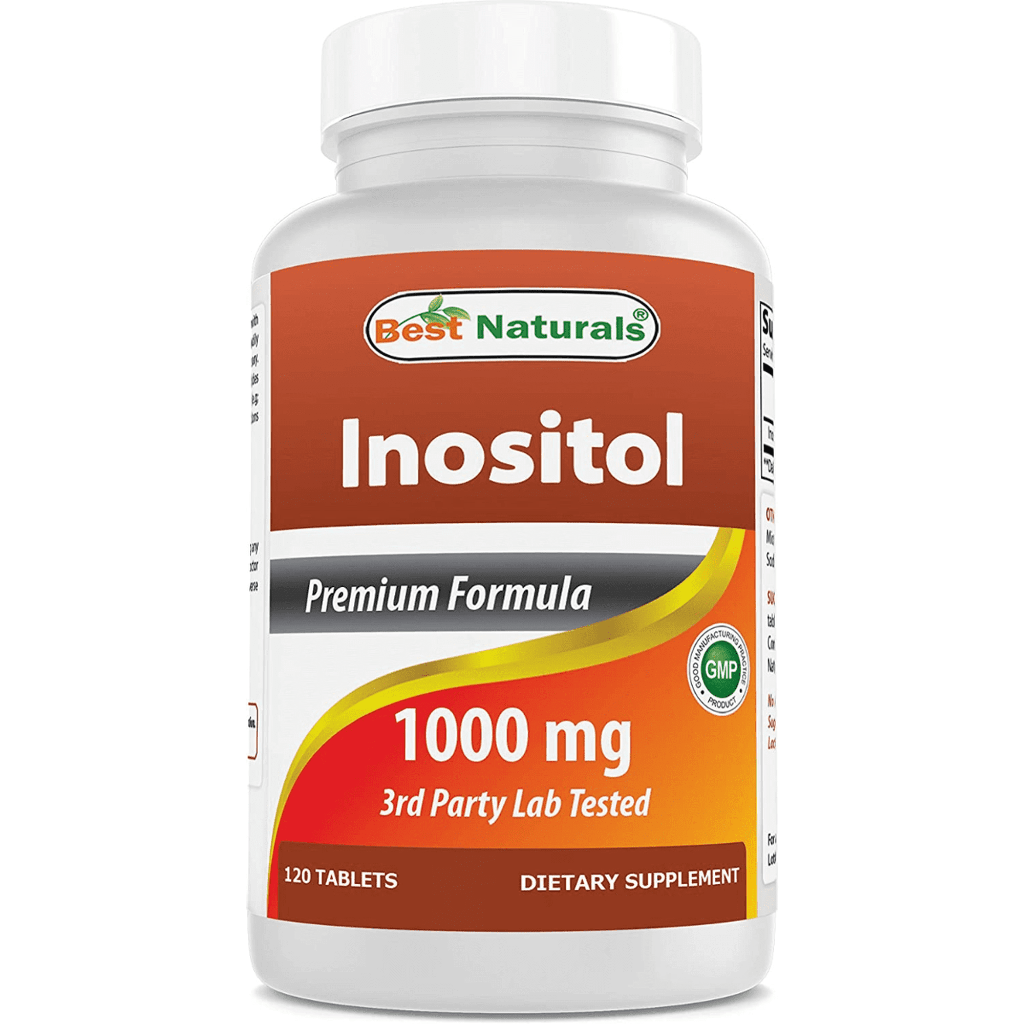 Best Naturals | Inositol 1000 Mg, 120 Tabletas | Bodega Aurrera en línea