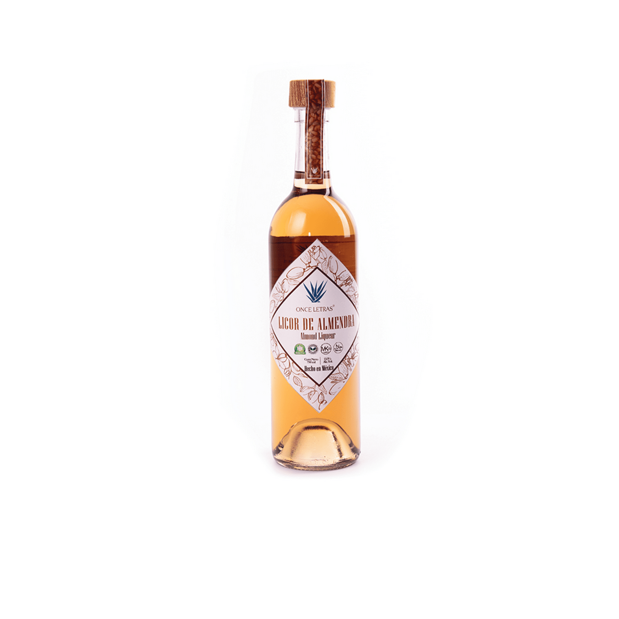 ONCE LETRAS Licor de Almendra 250 ml ONCE LETRAS OLAL250 | Walmart en línea
