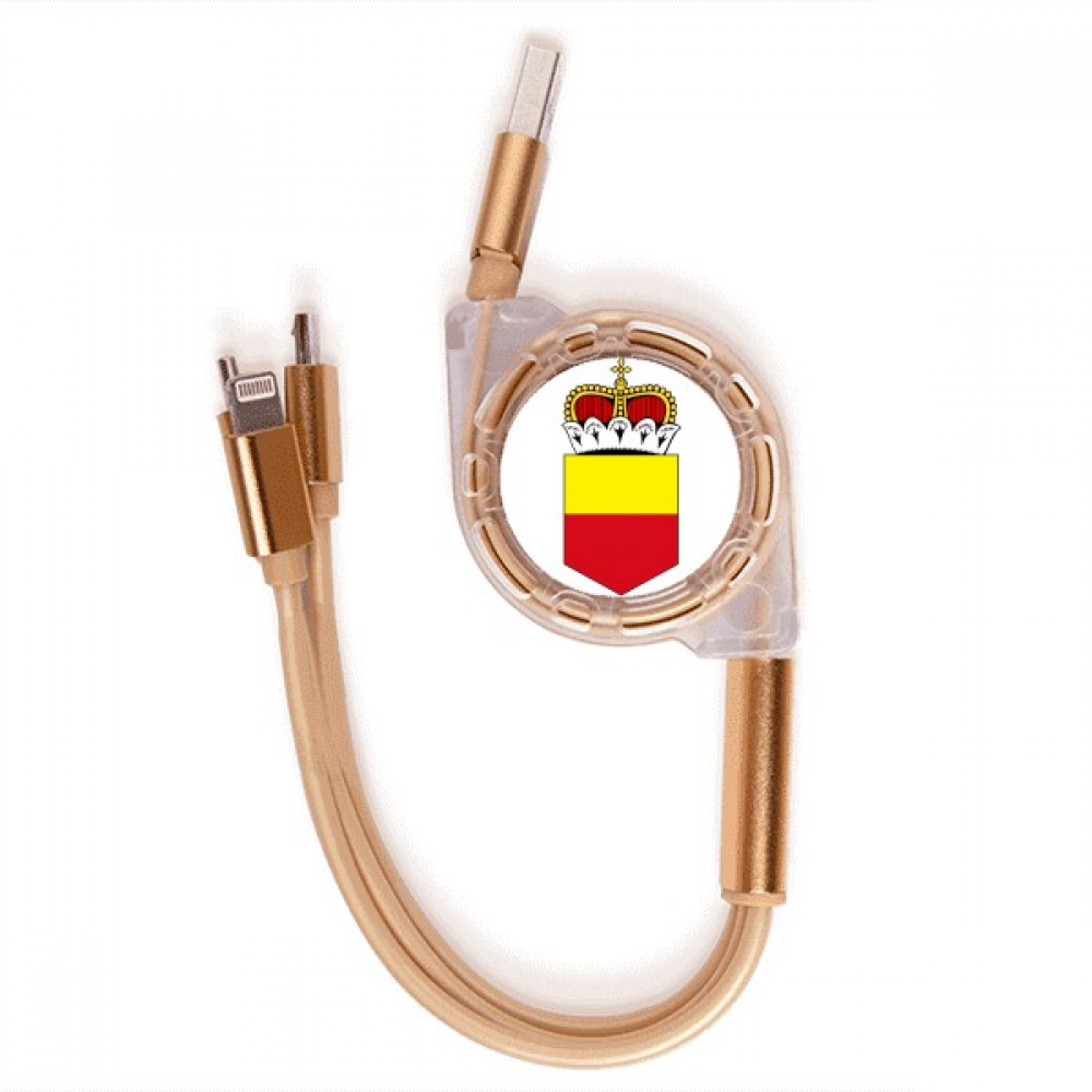 Emblema nacional de Liechtenstein Cable de carga telescópico múltiples ...