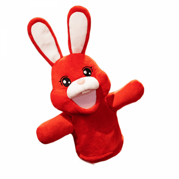 Marionetas de mano de animales, juguetes de peluche, accesorios de ...