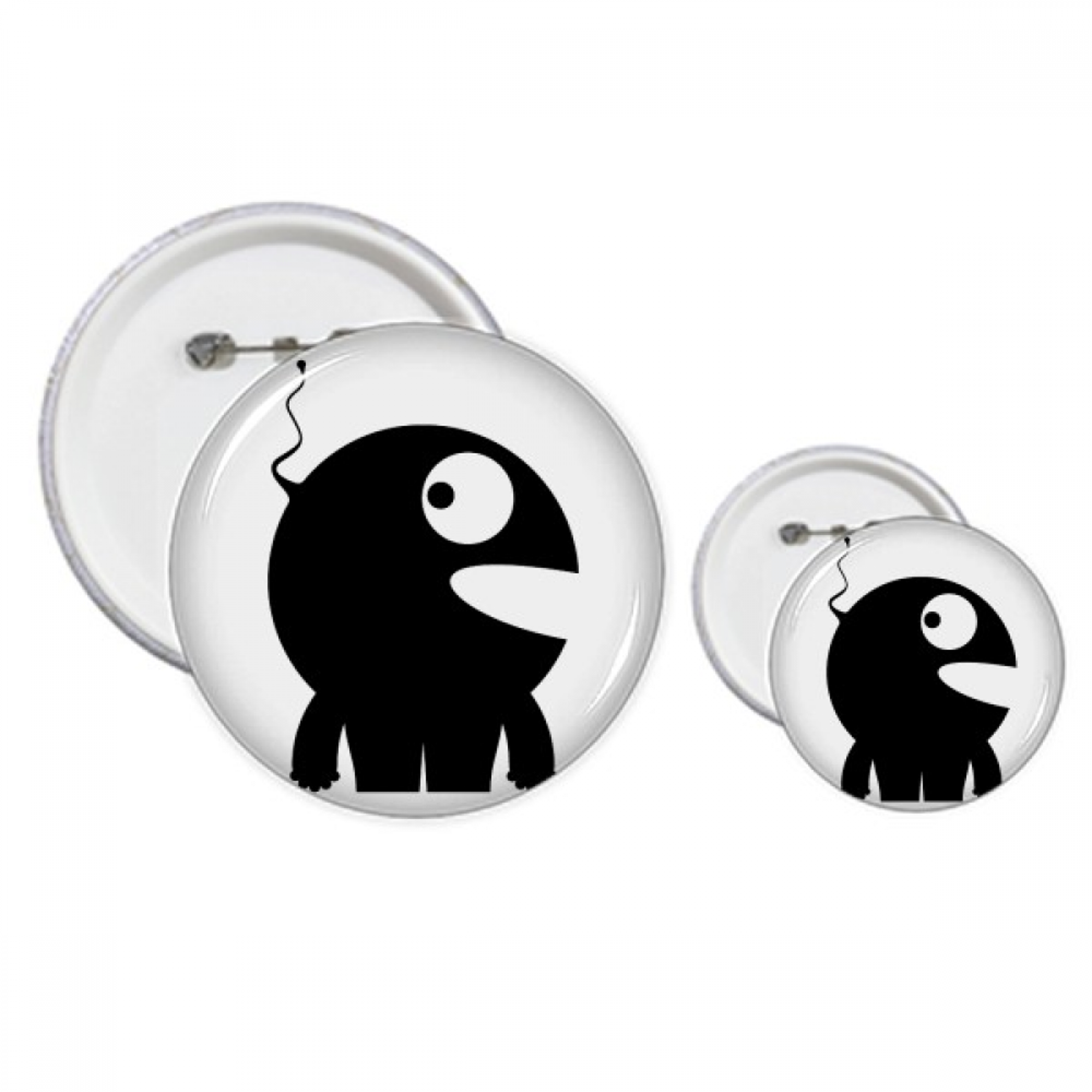 Universo Alien Monster Alien Insignia insignia botón diseño conjunto ...