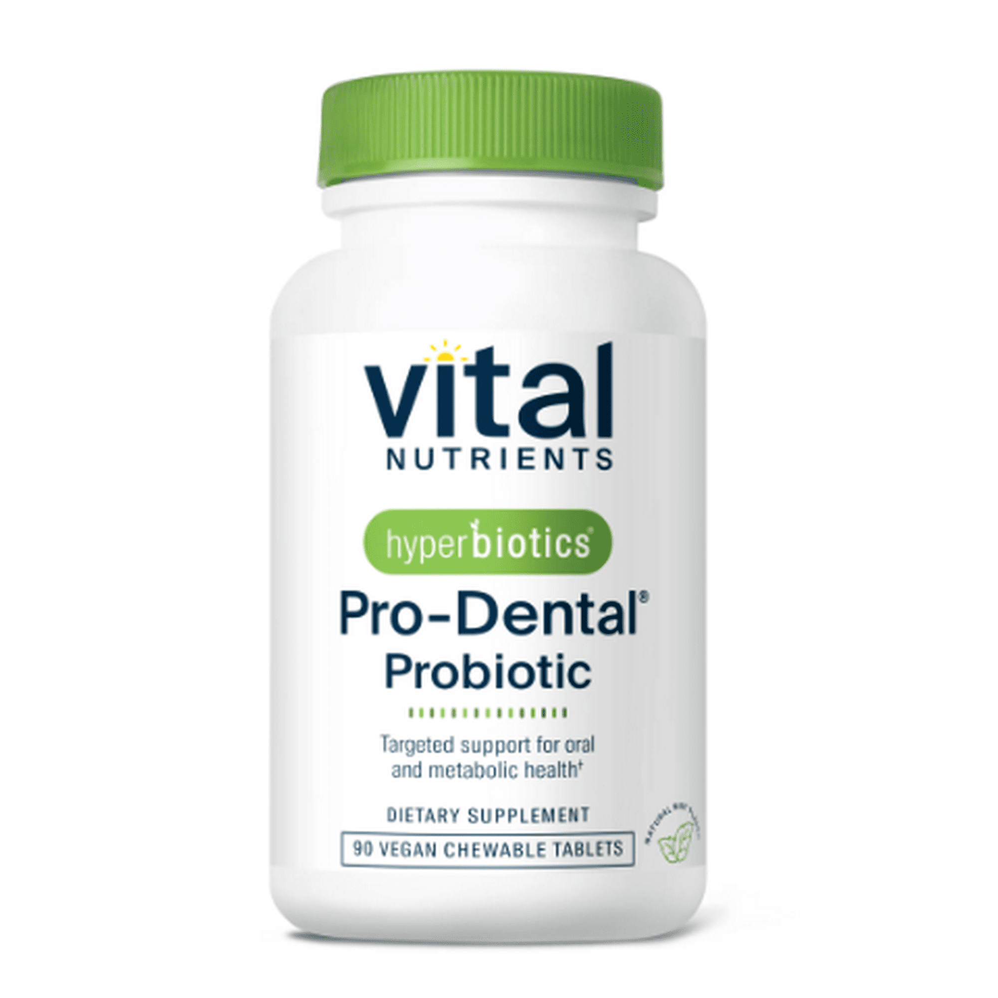 Vital Nutrients (hyperbiotics) Pro-Dental Probiotic | 90 Vegan Chewable ...
