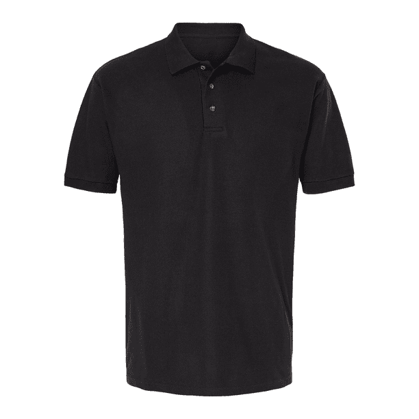 Playera Polo Pique Simply Basic para Hombre Manga Corta Negro Talla M ...
