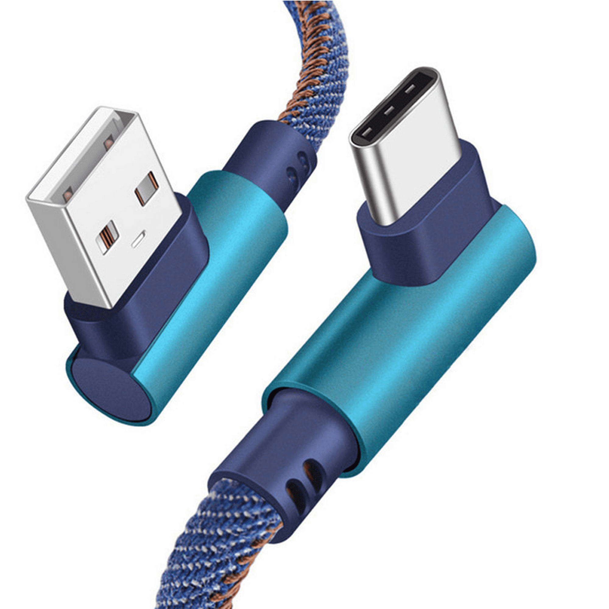 Cable USB tipo C acodado carga rápida 2m XianweiShao 9024715940254 ...