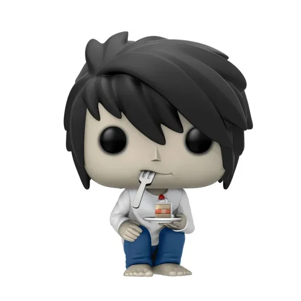 Funko POP Animación Death Note L con pastel 219 # 218 RYUK 217 # Figura ...