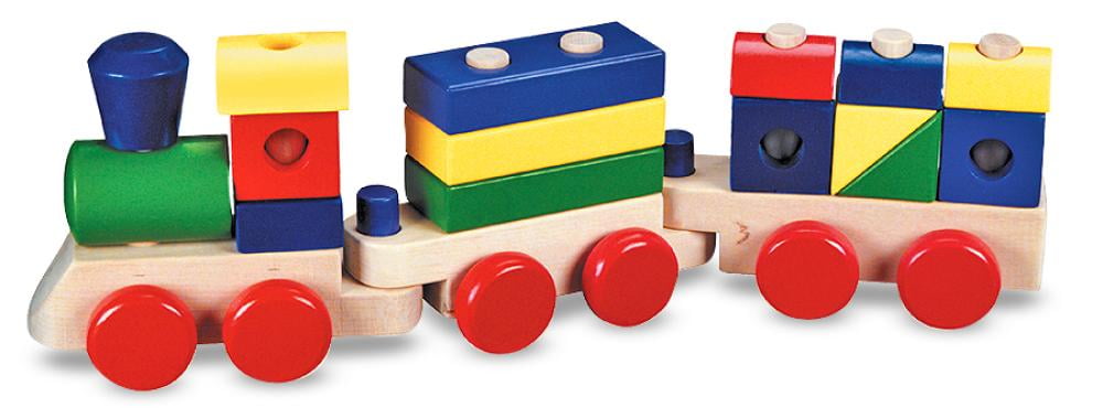 Tren Apilable de Madera Melissa & Doug 10572 | Walmart en línea