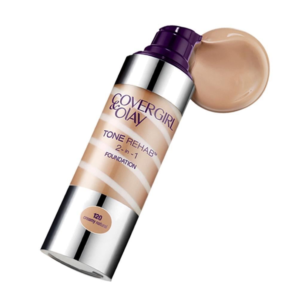 Maquillaje Covergirl Olay Tone Rehab 2 in 1 foundation honey | Walmart