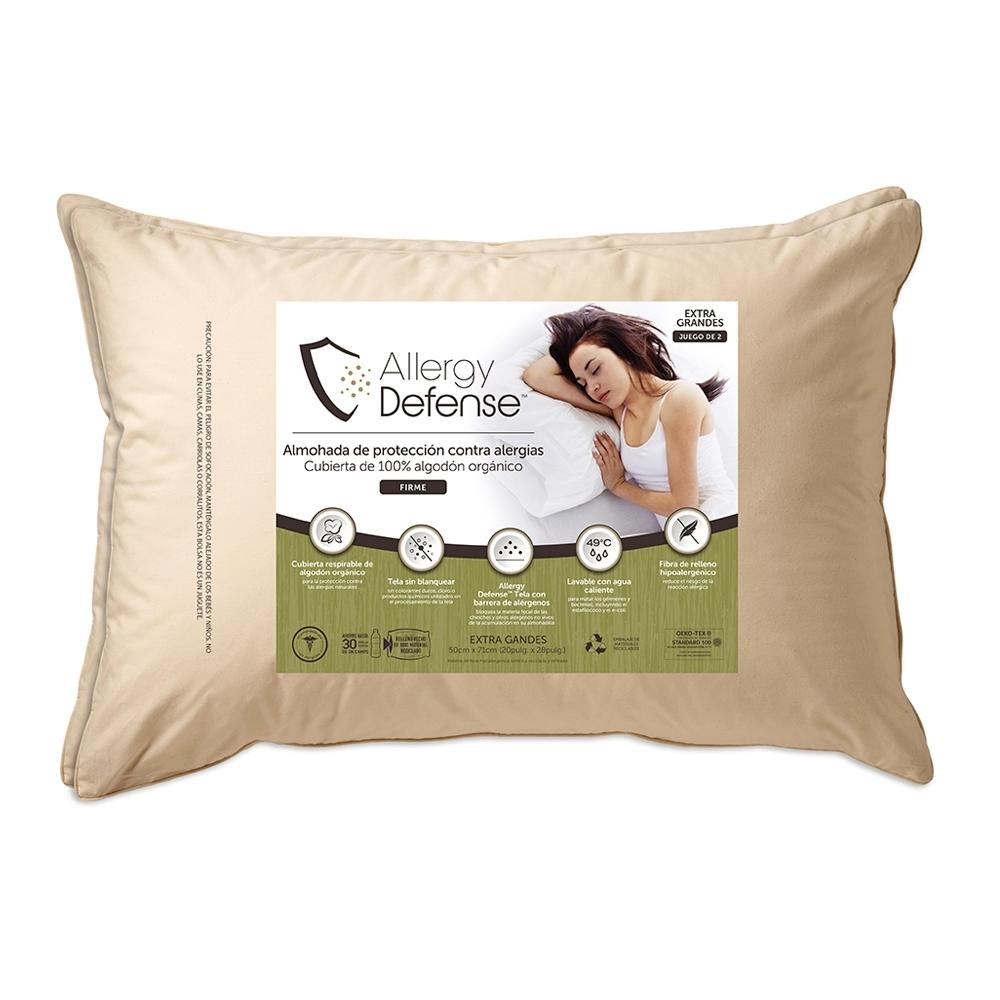 Almohada de Protección Allergy Defense contra Alergias 50 x 71 cm | Walmart