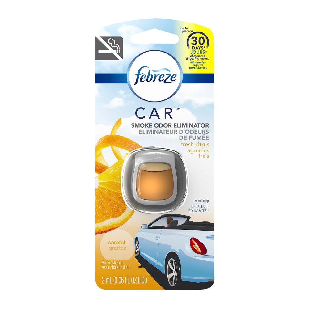 Aromatizante Febreze Car fresh citrus 1 clip de 2 ml | Walmart