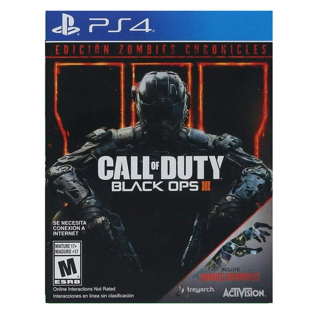 Call Of Duty BlackOps III Zombie Activision PlayStation 4 | Walmart