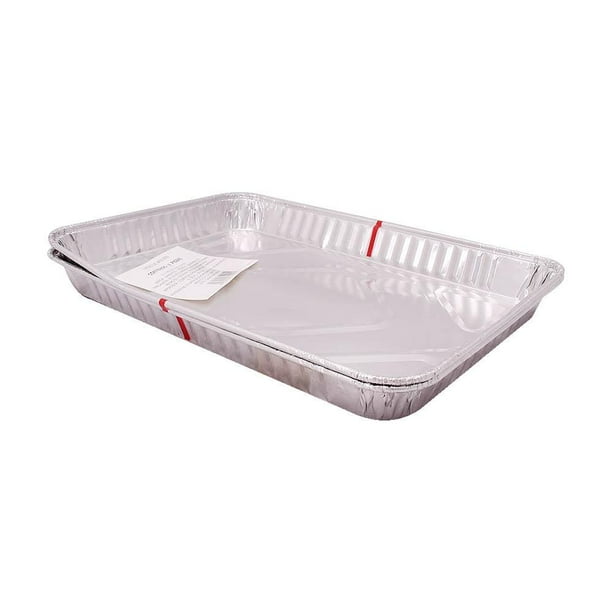 Juego de charolas Handi Foil rectangular de aluminio 2 pzas | Bodega ...