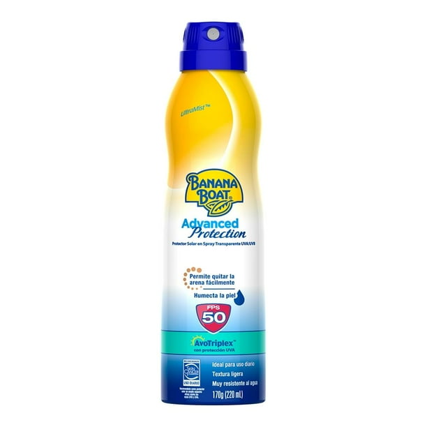 Protector solar Banana Boat FPS 50 en spray 170 g | Bodega Aurrera en línea
