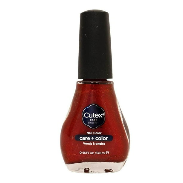 Esmalte para uñas Cutex care + color 200 fiery temper 13.6 ml | Walmart