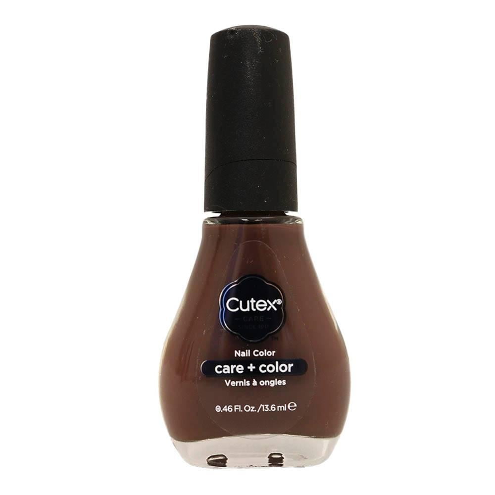 Esmalte para uñas Cutex care + color 330 triple espresso 13.6 ml | Walmart