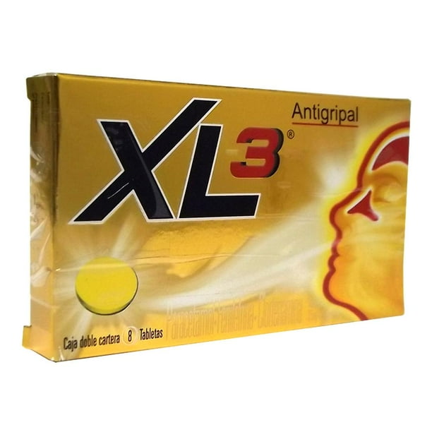 Antigripal XL3 8 tabletas | Walmart
