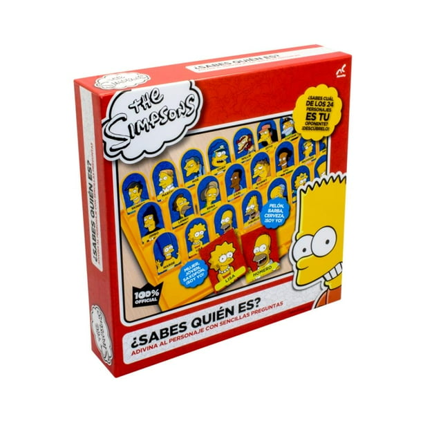 ¿Sabes Quién Es? Novelty Corp Los Simpsons | Walmart