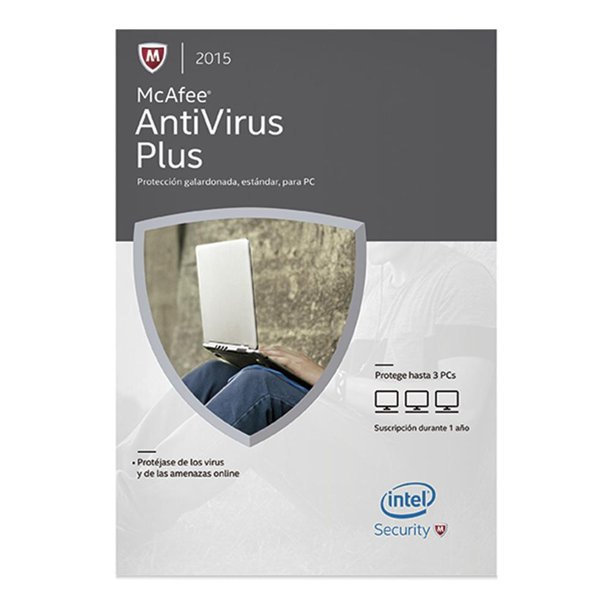 MCAFEE ANTIV McAfee AntiVirus Plus para 3 PC | Bodega Aurrera en línea