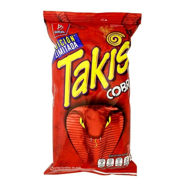 BARCEL TAKIS Takis cobra sabor salsa inglesa 62 g | Walmart