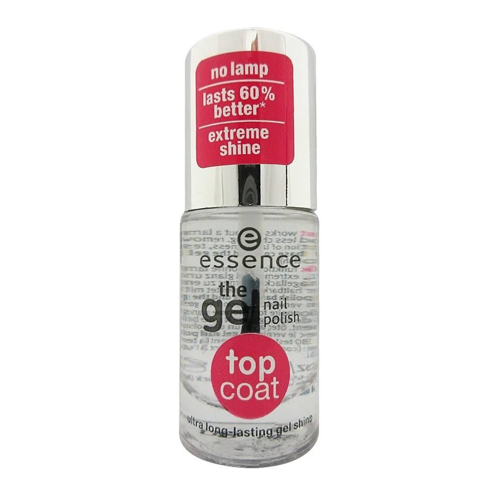 Base para uñas Essence the gel nail polish top coat 8 ml | Walmart