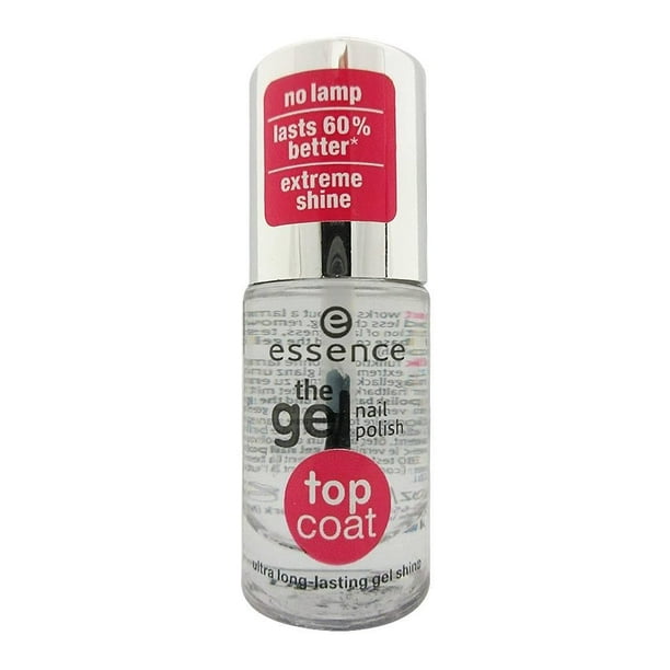 Base para uñas Essence the gel nail polish top coat 8 ml | Walmart