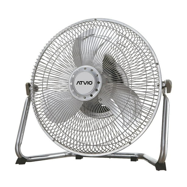 Ventilador de Piso Atvio Home High Velocity Fan 12 Pulgadas Plateado ...