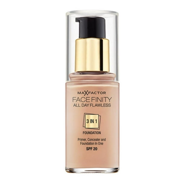 Base de Maquillaje Max Factor Facefinity 3 in 1 foundation sand | Walmart