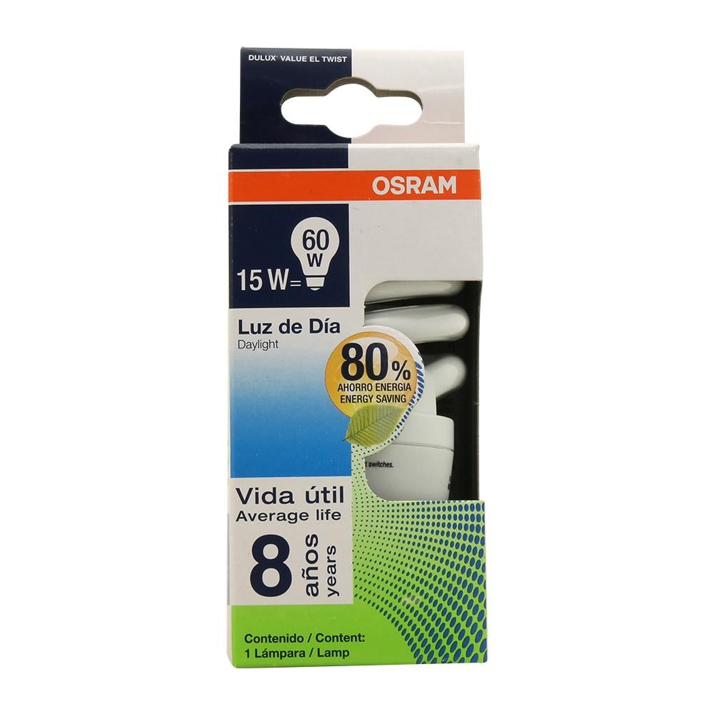 Foco Osram Luz de día 15 Watts de consumo || Bodega Aurrera Despensa a ...