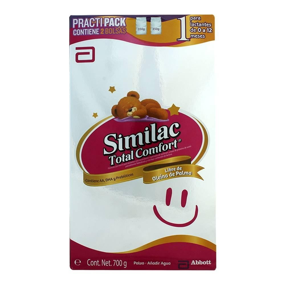 Fórmula láctea Similac Total Comfort etapa 1 de 0 a 12 meses 2 bolsas de 350 g c/u | Bodega ...