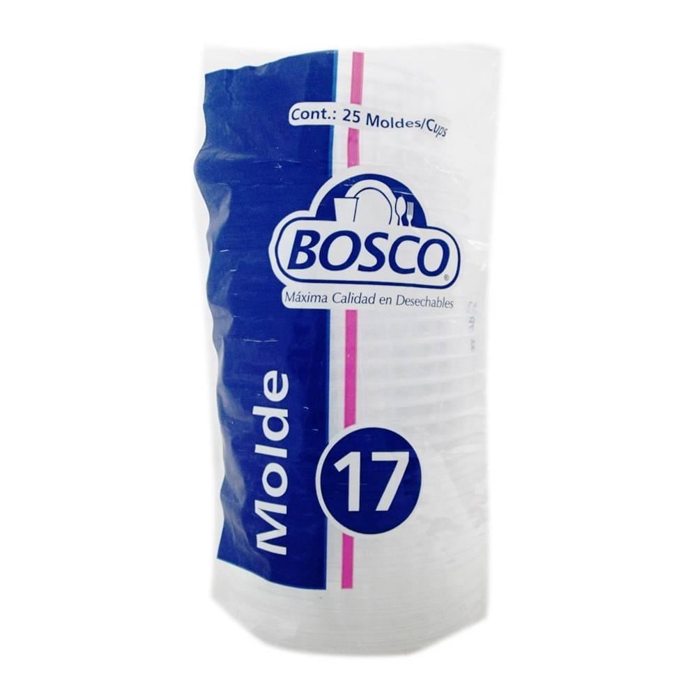 Moldes Bosco No.17 desechables 25 pzas | Bodega Aurrera en línea