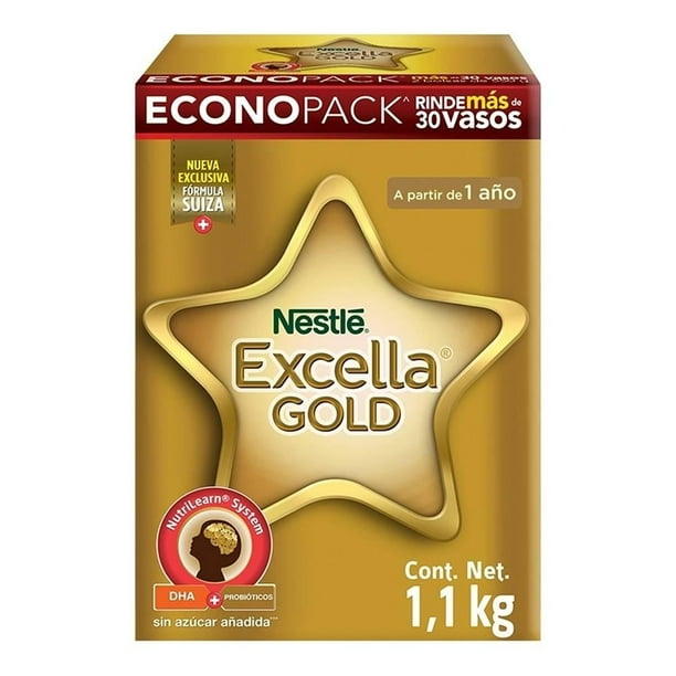 Fórmula láctea Nestle Excella Gold Excella gold 1.1 kg | Walmart