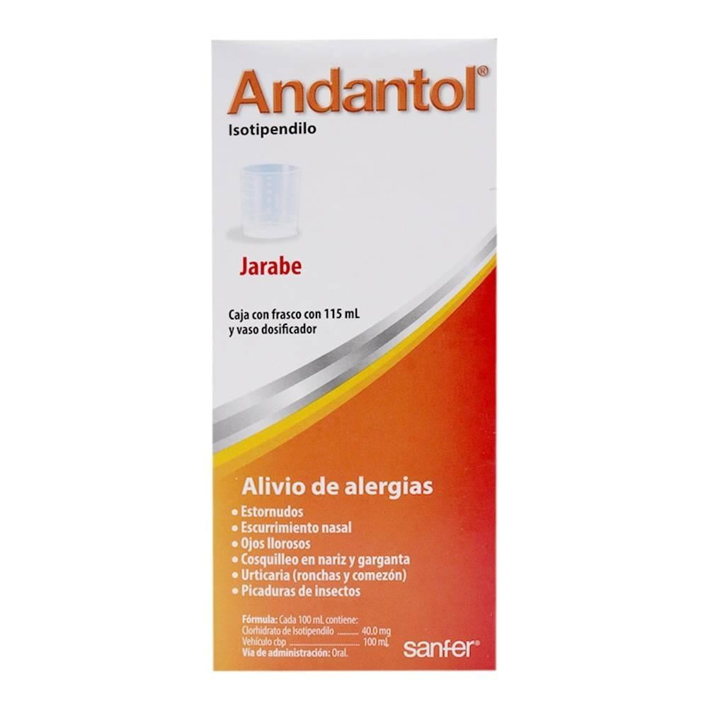 Andantol jarabe 115 ml | Walmart en línea