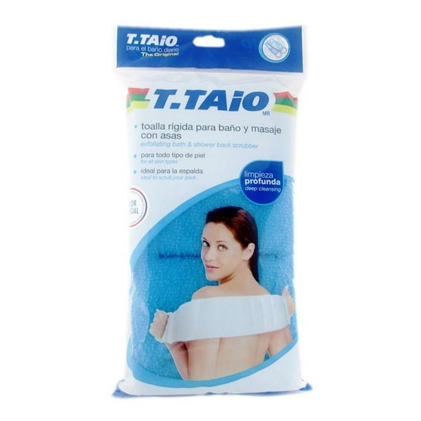 Toalla corporal T Taio rígida para baño y masaje con asas 1 pza | Walmart