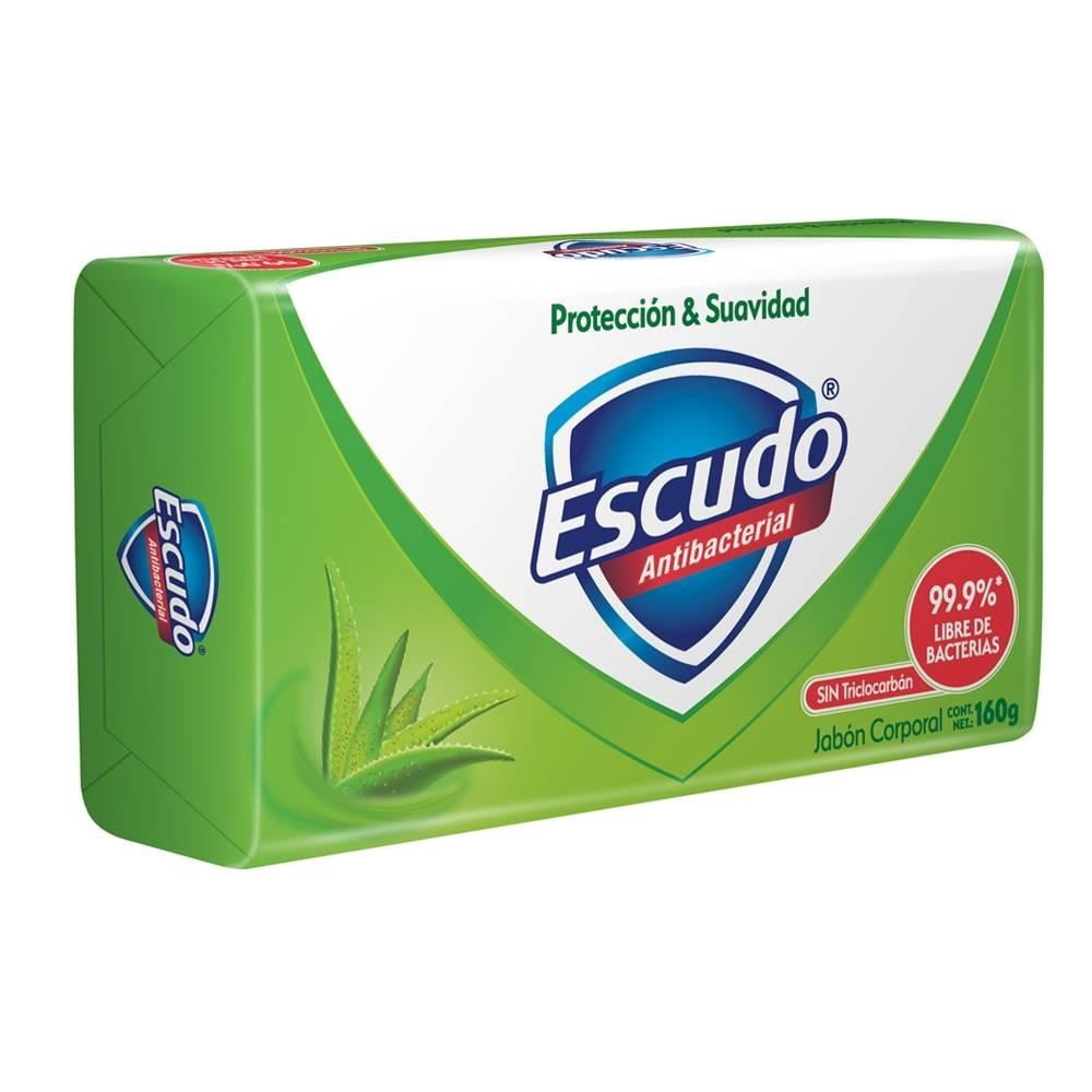 Jabón corporal Escudo antibacterial aloe verde 160 g 1 pza | Walmart