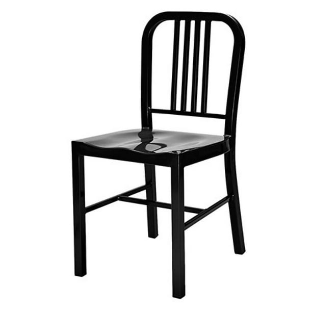 Paq 2 Sillas Metalicas para Comedor y Restaurantes NUAT3002S-N Nuuk ...