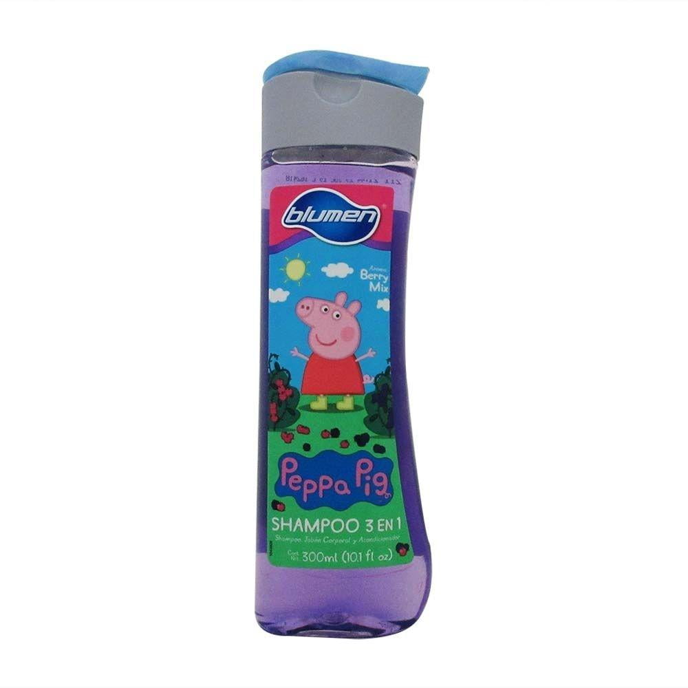 Shampoo Blumen Peppa Pig 3 en 1, aroma berry mix 300 ml | Walmart en línea